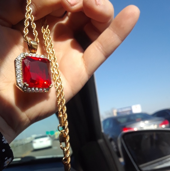 gold gods | Jewelry | Gold Gods Ruby Bloodstone And Chain | Poshmark